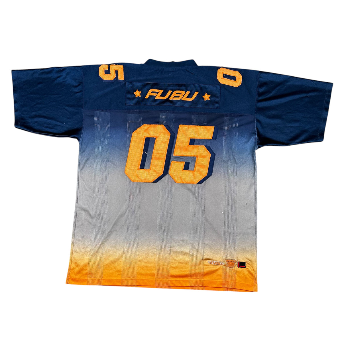 Vintage Fubu Sport 05 Navy/Orange Jersey - XXL – Vintage Packs