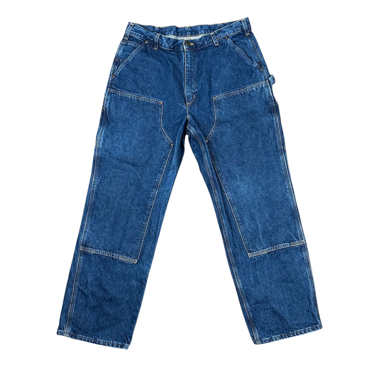 Vintage Carhartt Denim Double Knee Pants - 36" – Vintage Packs